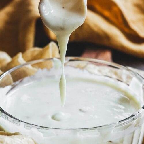 Homemade White Queso with 3 Ingredients - Rocky Hedge Farm