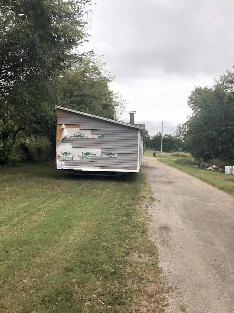 Moving our Double Wide Mobile Home - Rocky Hedge Farm