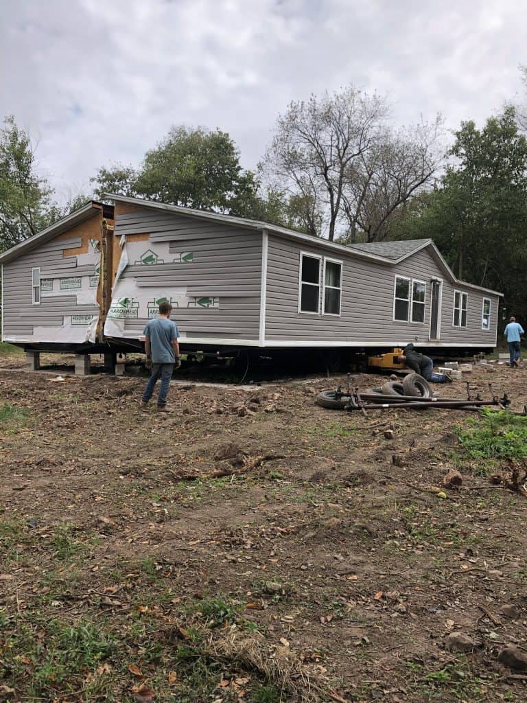 Moving our Double Wide Mobile Home - Rocky Hedge Farm