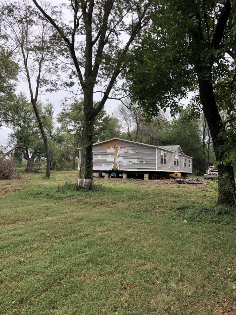 Moving our Double Wide Mobile Home - Rocky Hedge Farm